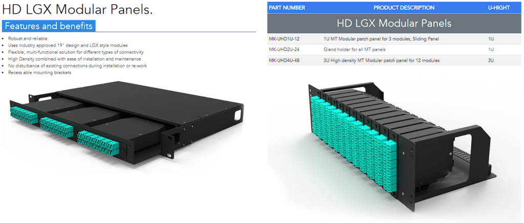 Ultra High Density Panels - Welcome to MICROLINK NETWORKS LLC